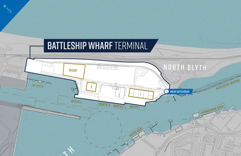 Battleship Wharf Terminal - Port of Blyth | Leading UK Offshore Energy ...