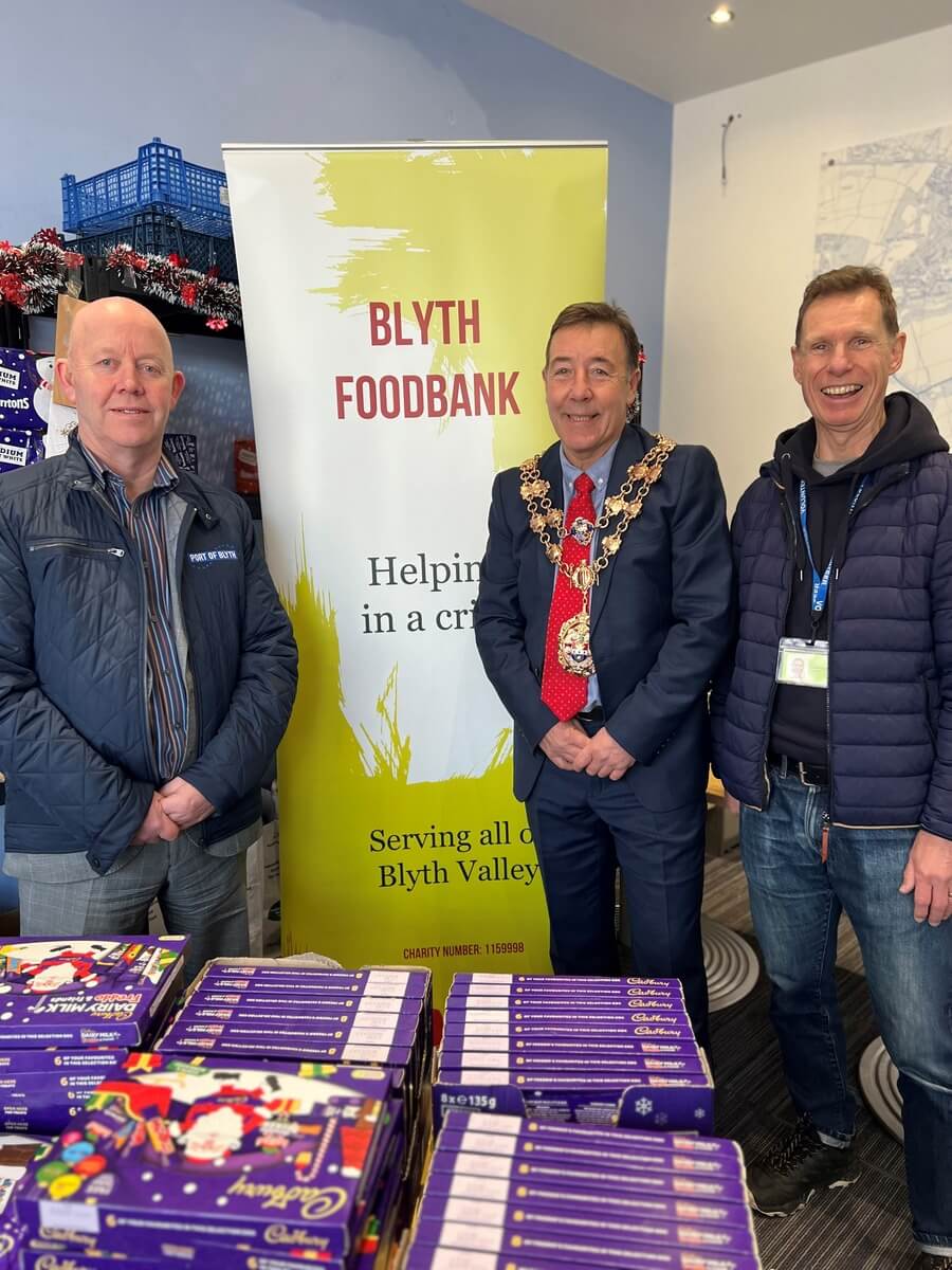 HELPING THE LOCAL COMMUNITY THIS CHRISTMAS - Port of Blyth | Leading UK ...